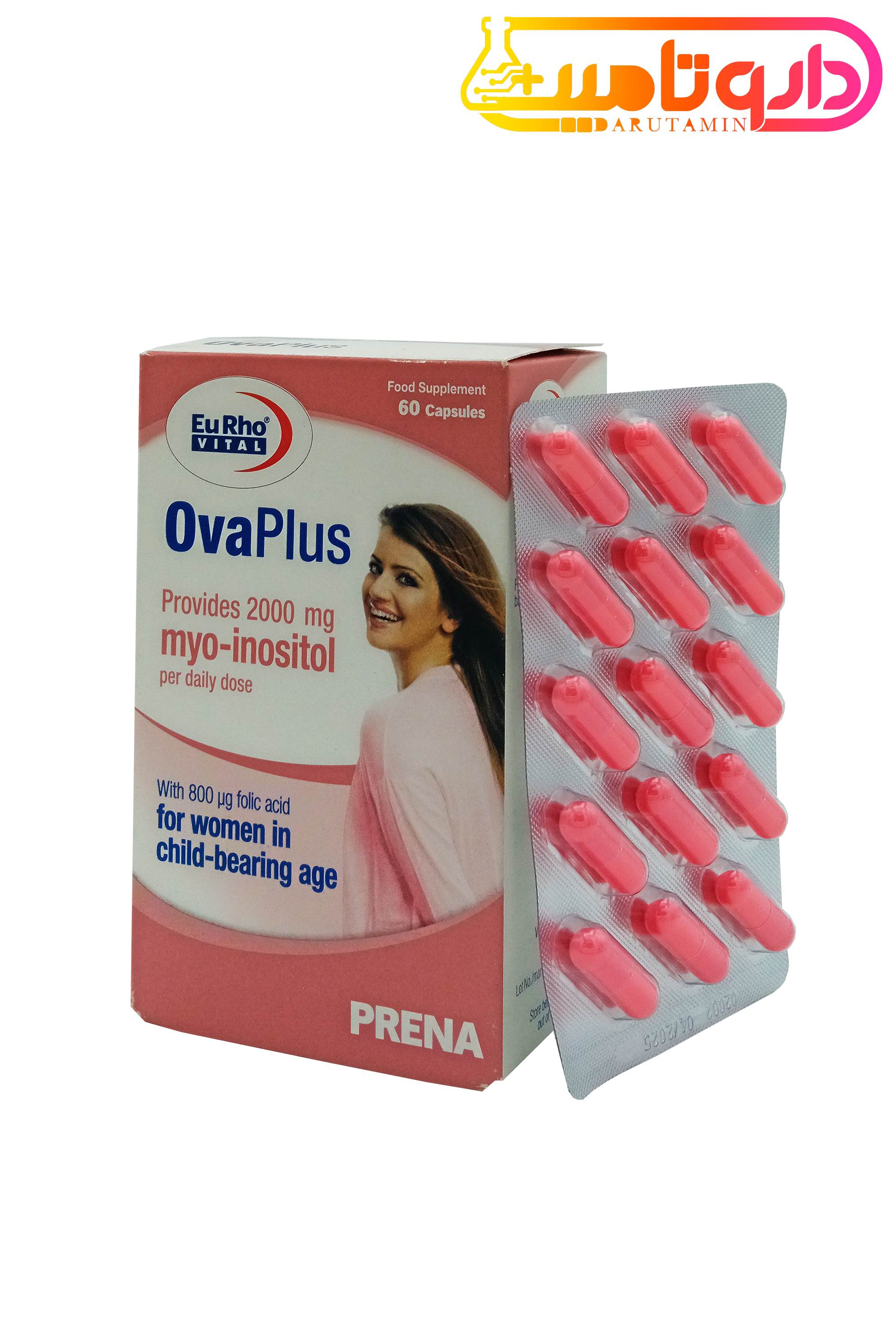 خرید کپسول اوا پلاس یوروویتال در داروخانه داروتامین