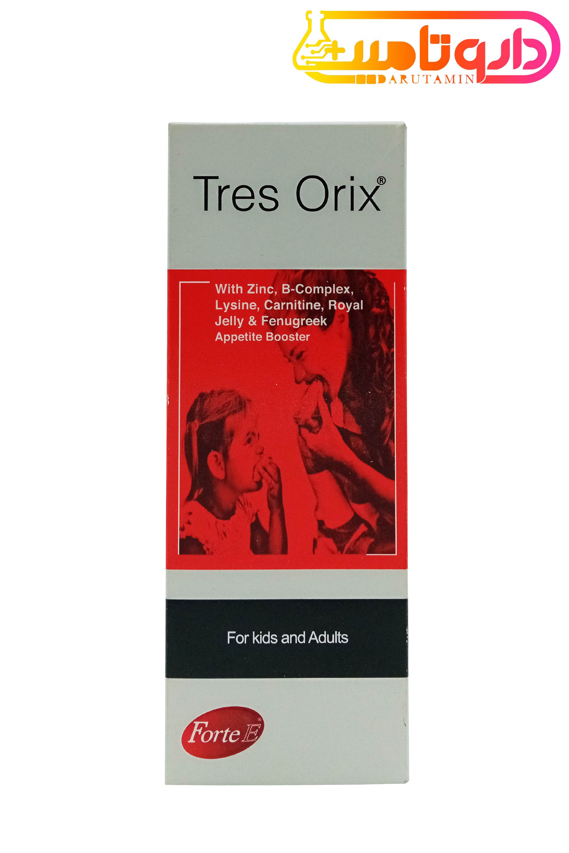 خرید شربت تریس اوریکس فورت ای در داروخانه داروتامین