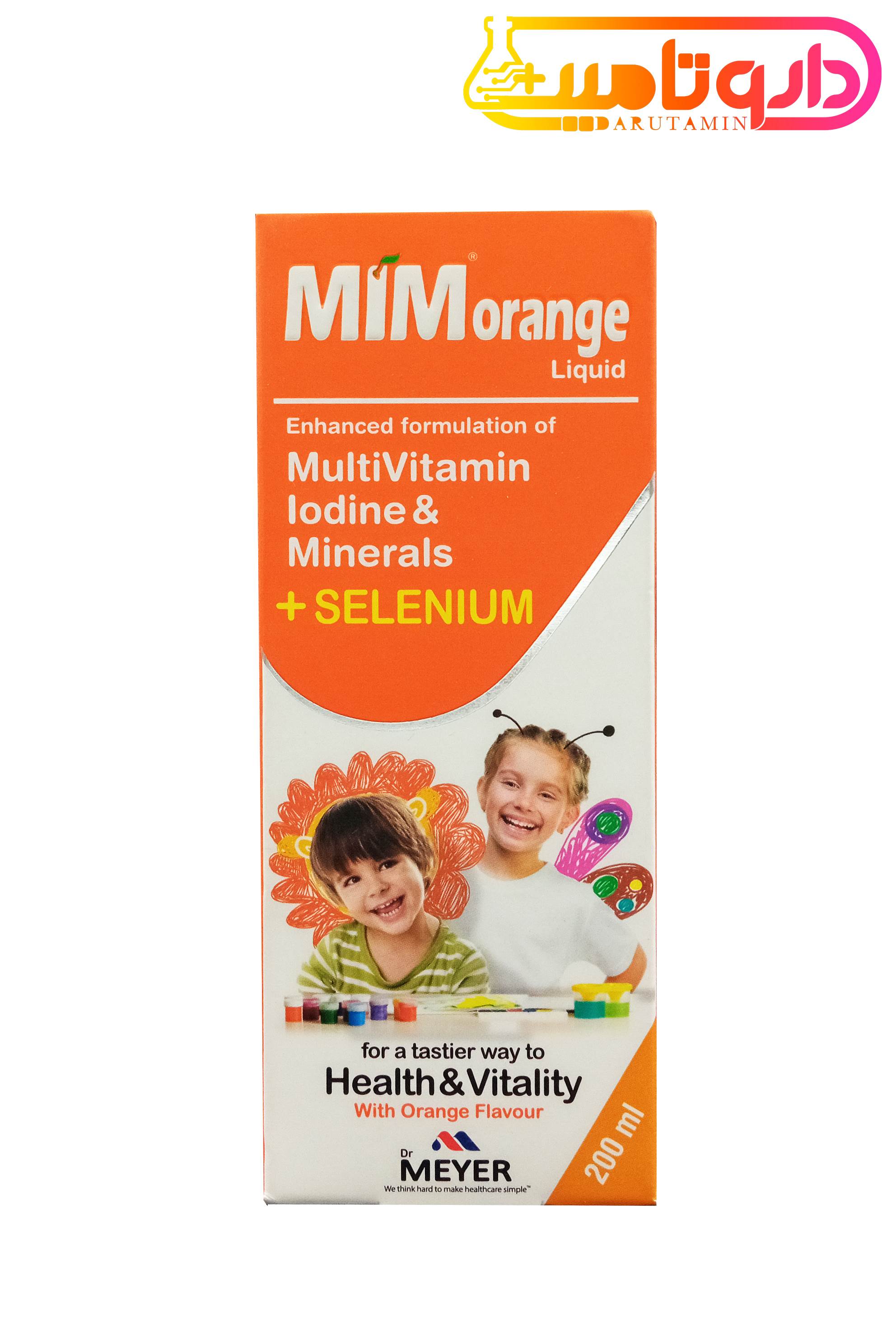 خرید شربت میم پرتقالی میر در داروخانه داروتامین