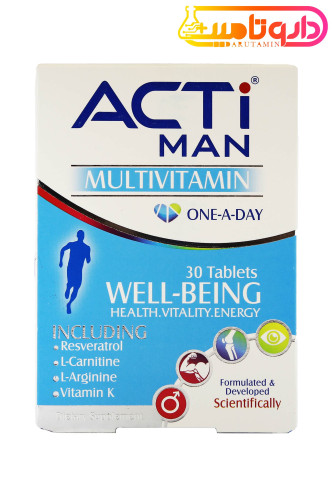 خرید قرص مولتی ویتامین اکتی من ابیان دارو در داروخانه داروتامین