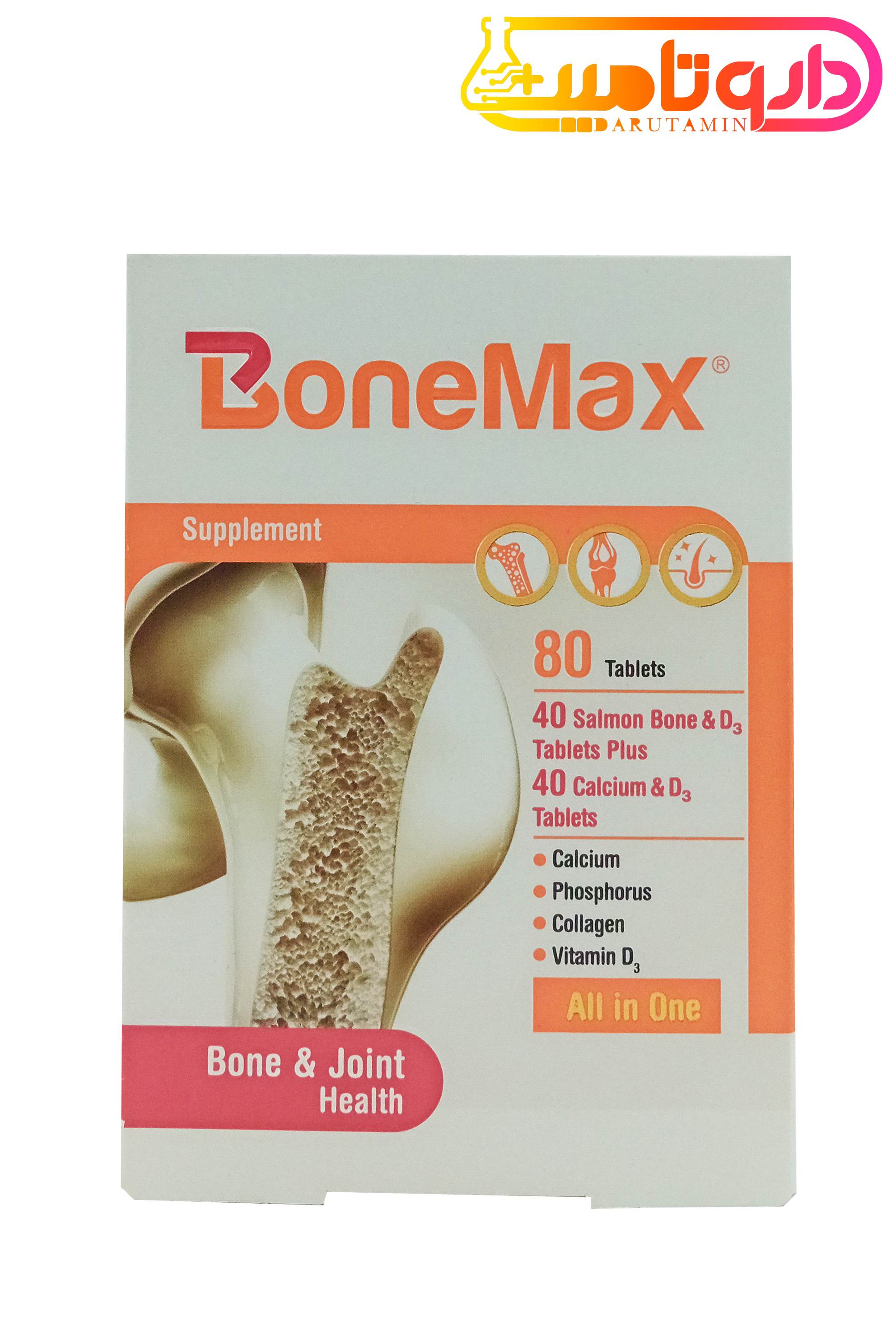 خرید قرص بن مکس فارمد سلامت سینا در داروخانه داروتامین