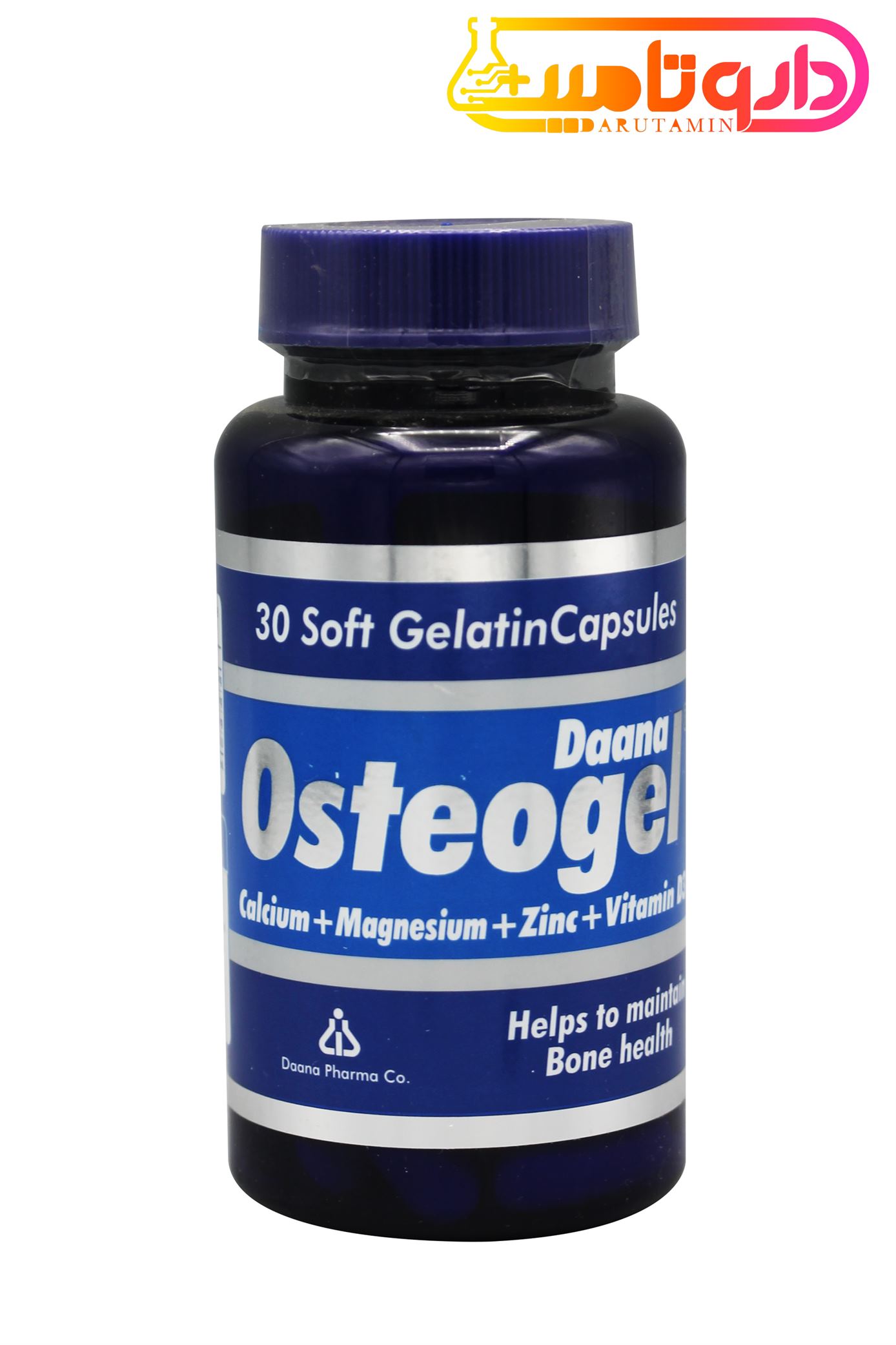خرید کپسول استئوژل دانا فارما در داروخانه داروتامین