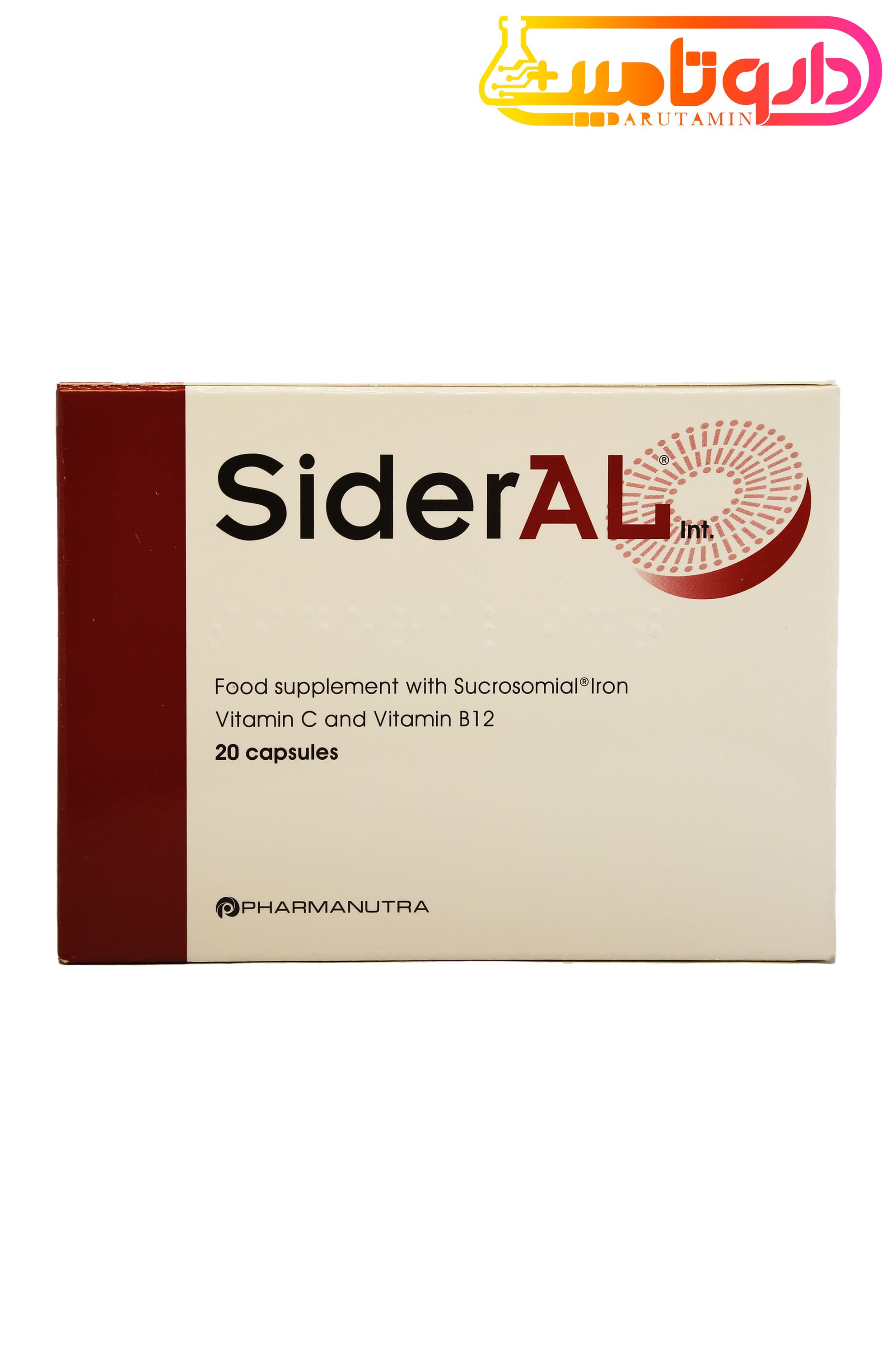 خرید کپسول سیدرال آی ان تی فارمانوترا در داروخانه داروتامین