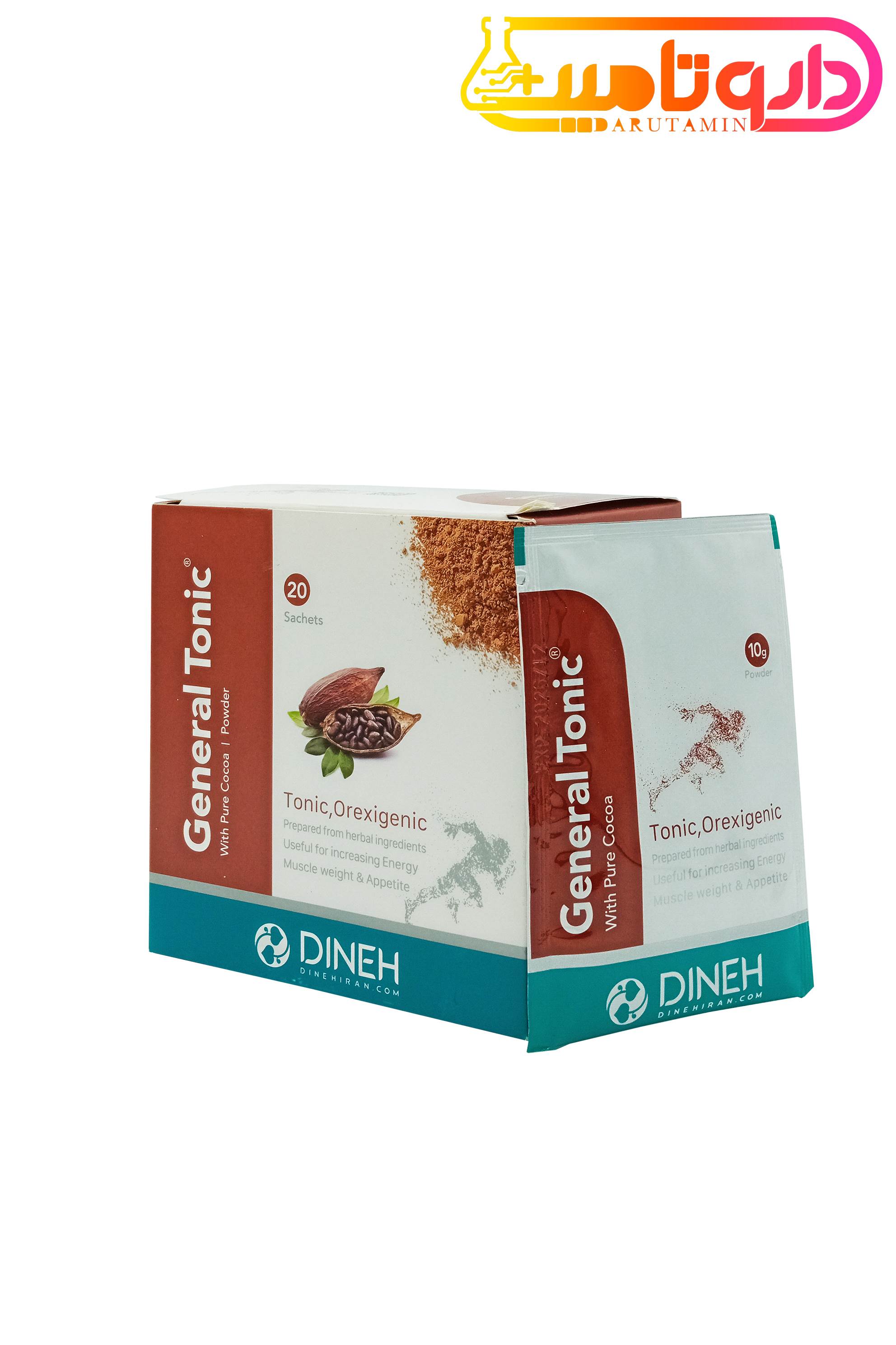 خرید ساشه جنرال تونیک دینه در داروخانه داروتامین