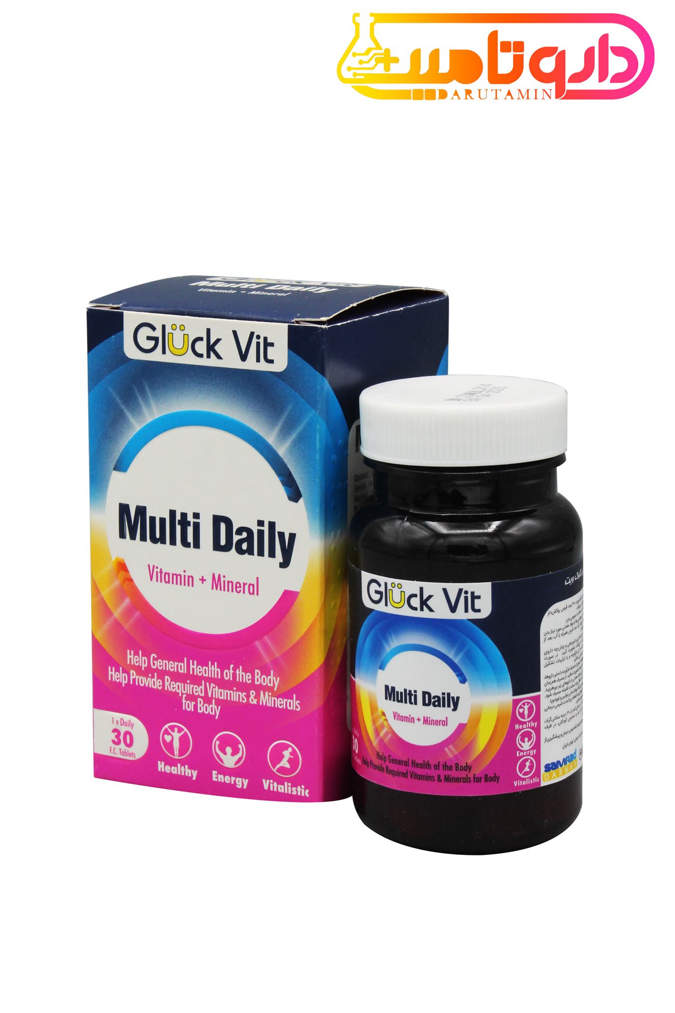خرید قرص مولتی دیلی گلوک ویت در داروخانه داروتامین