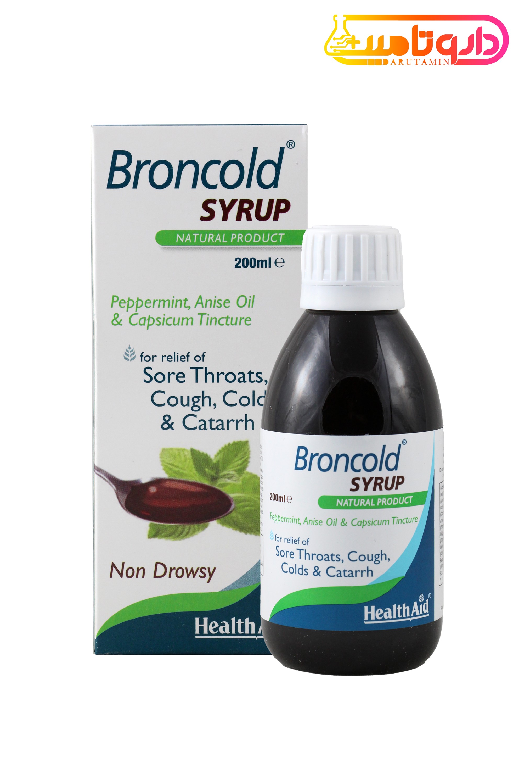 خرید شربت برون کلد هلث اید در داروخانه داروتامین