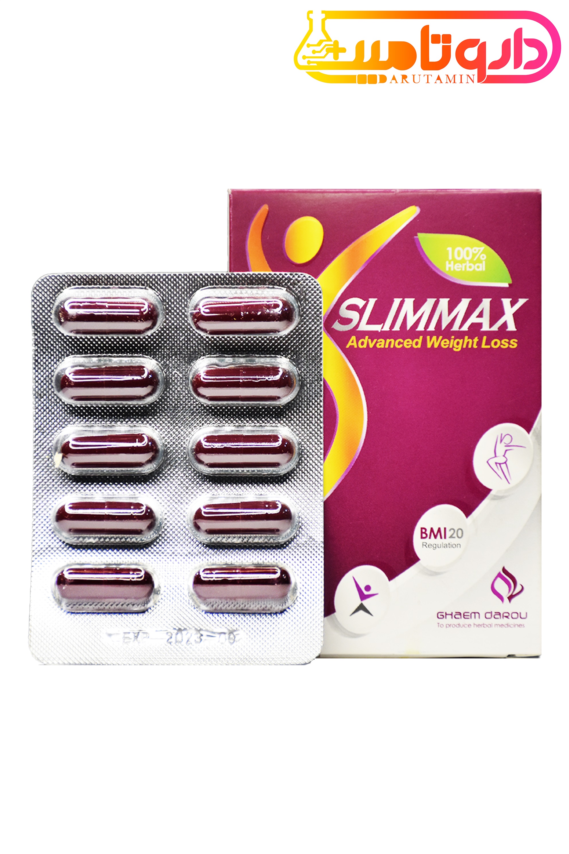 خرید کپسول اسلیم مکس قائم دارو در داروخانه داروتامین