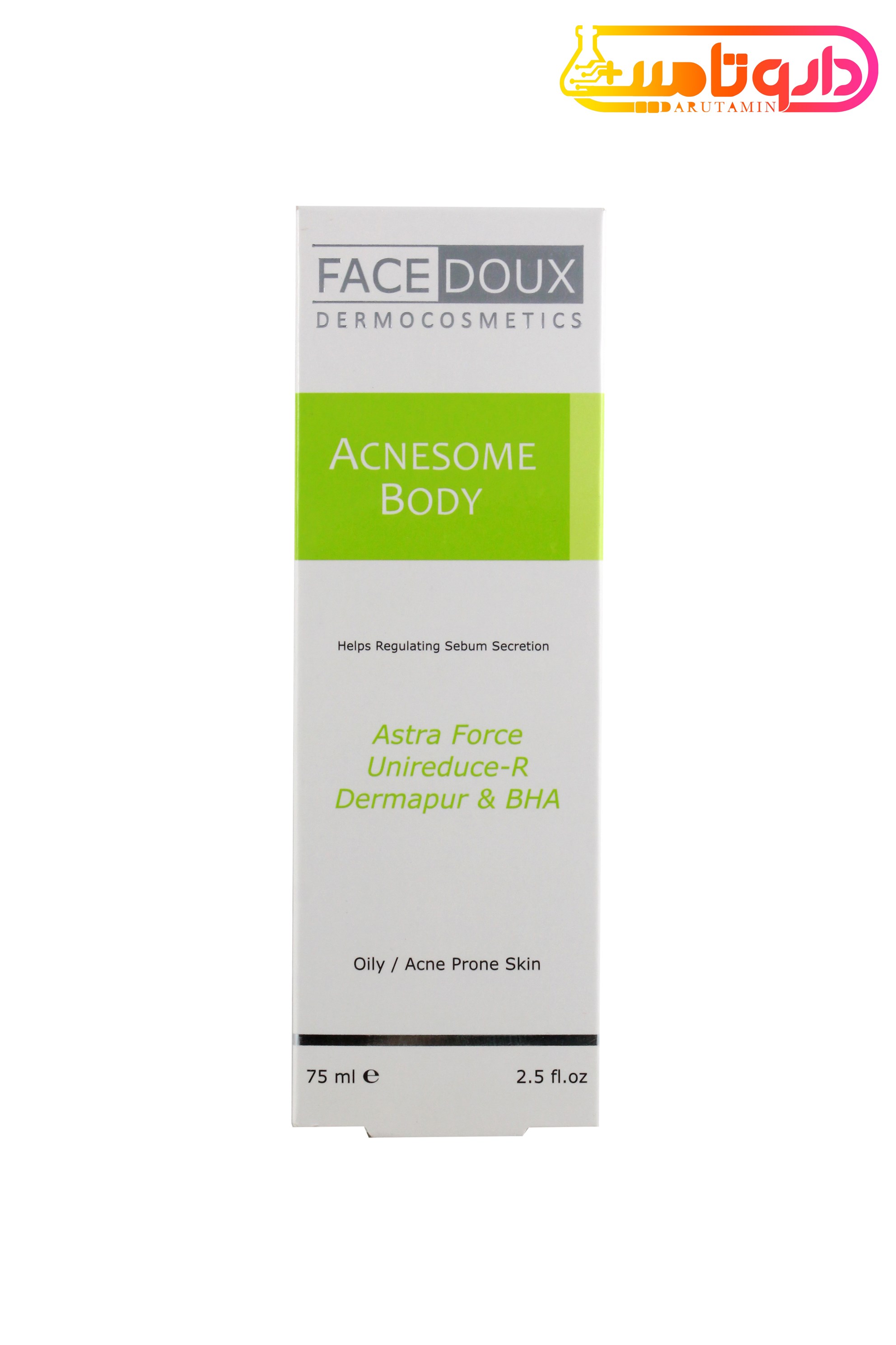 خرید فیس دوکس کرم مناسب پوست های مستعد آکنه بدن آکنه زوم بادی در ...