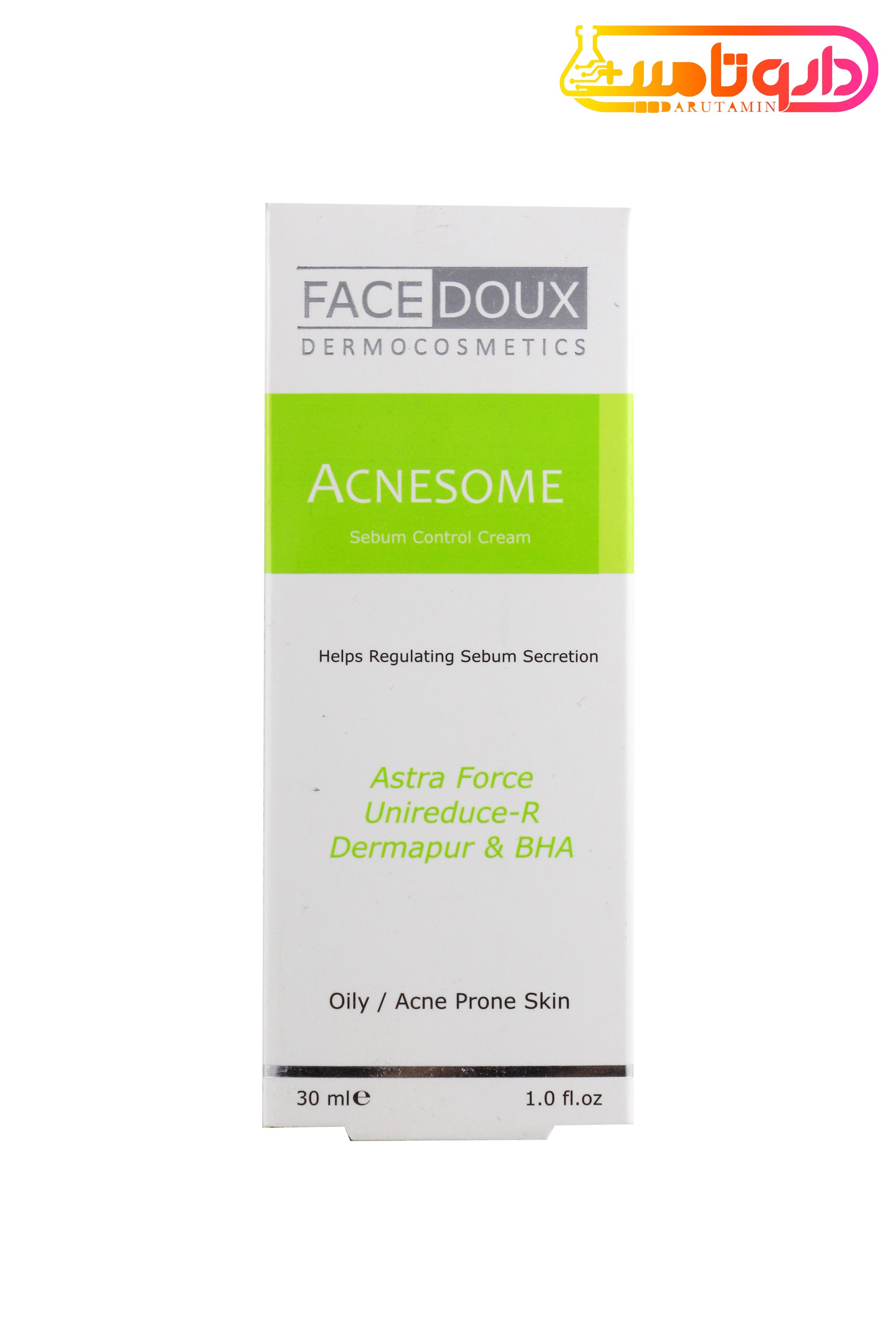 خرید فیس دوکس کرم کنترل کننده چربی پوست های مستعد آکنه (آکنه زوم) در ...