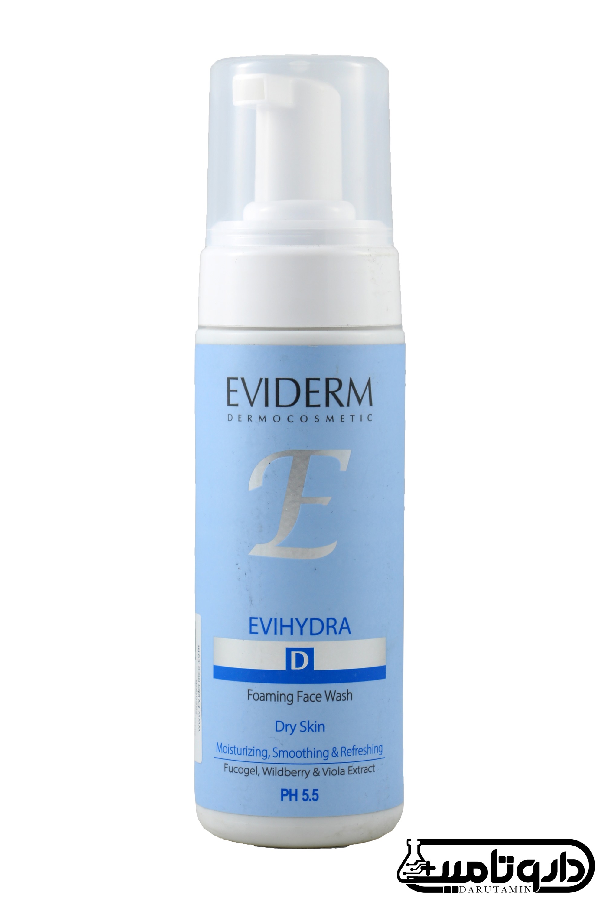 خرید اویدرم فوم شستشوی صورت (مناسب پوست خشک) در داروخانه داروتامین