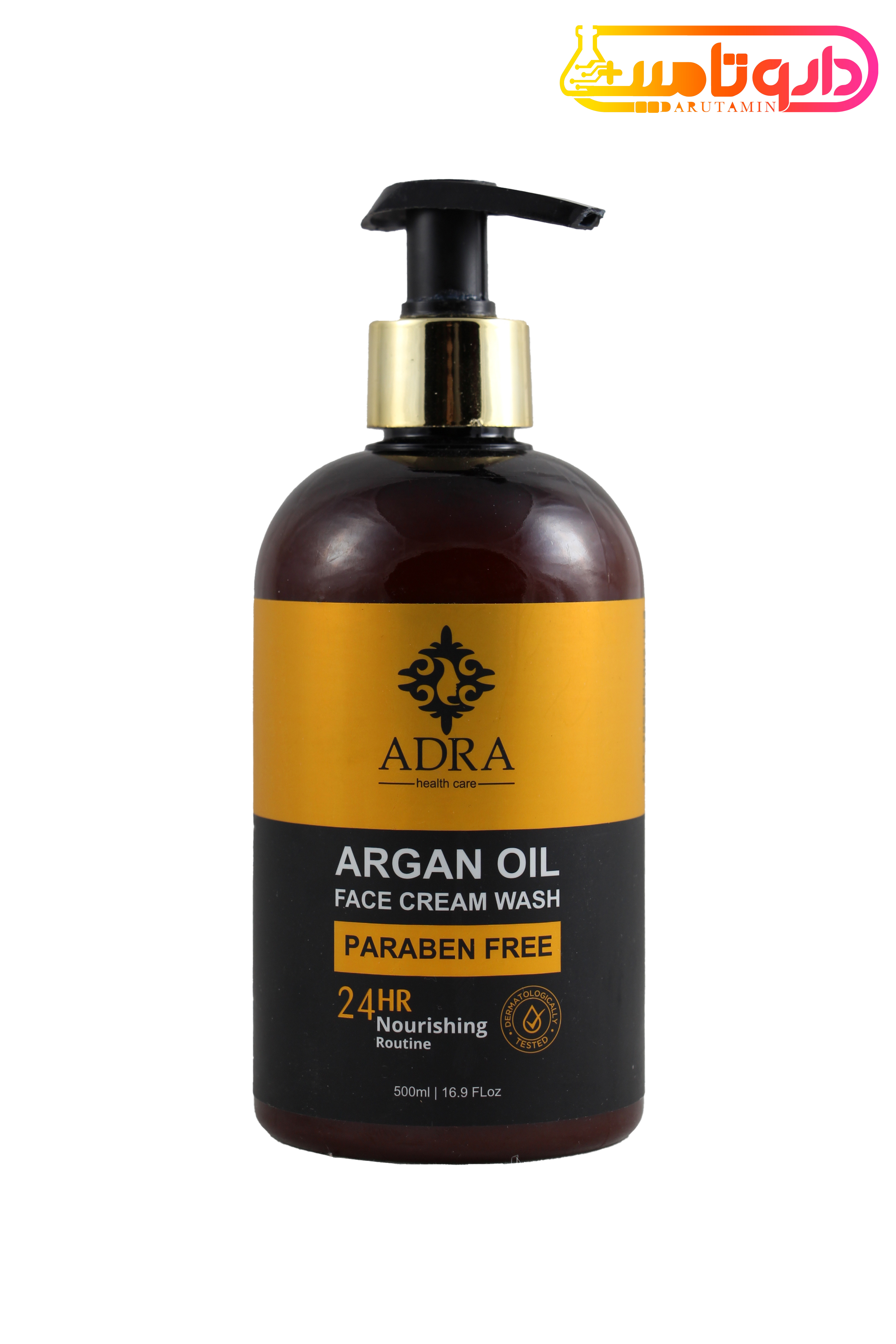 خرید آدرا ژل شستشوی صورت کرمی حاوی روغن آرگان 500 میلی لیتر در داروخانه ...