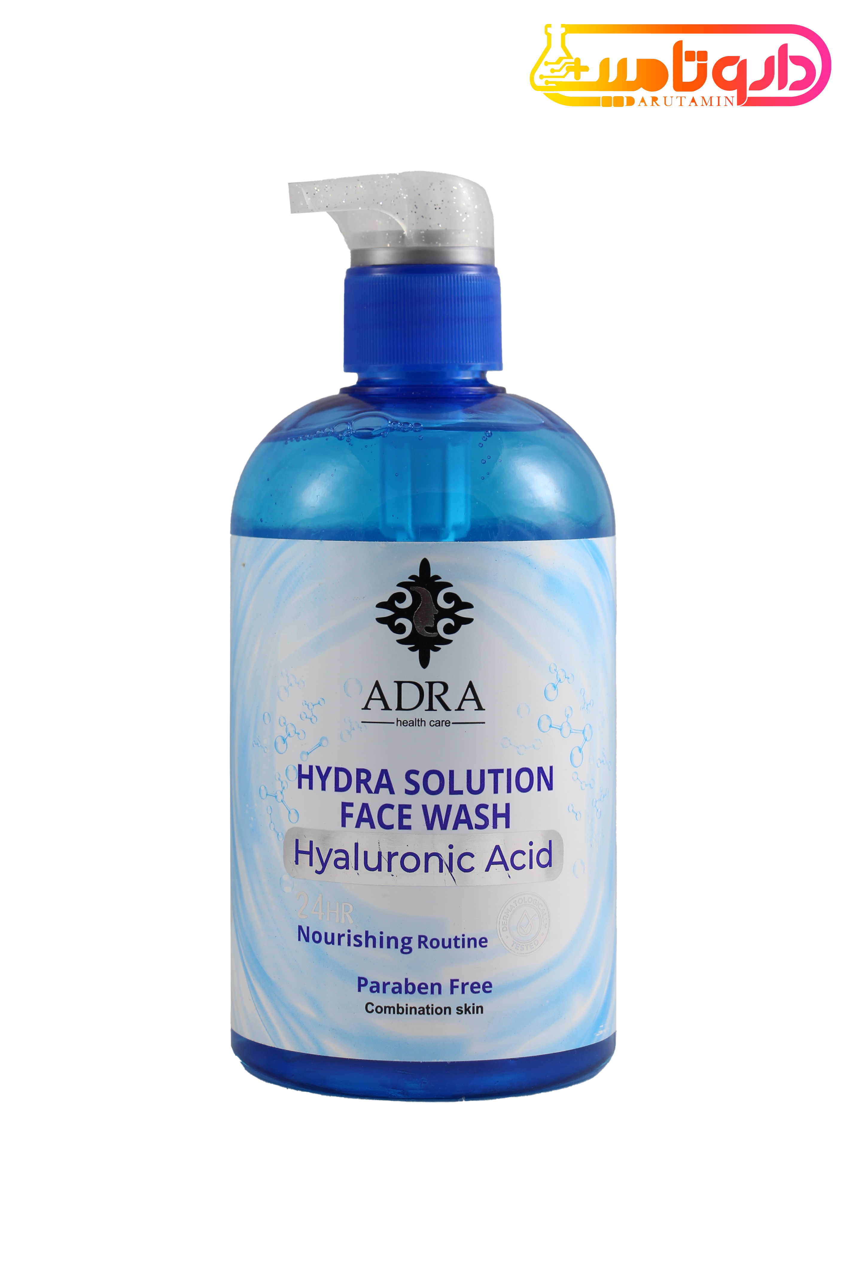 خرید آدرا ژل شستشوی صورت حاوی هیالورونیک اسید پوست مختلط در داروخانه ...
