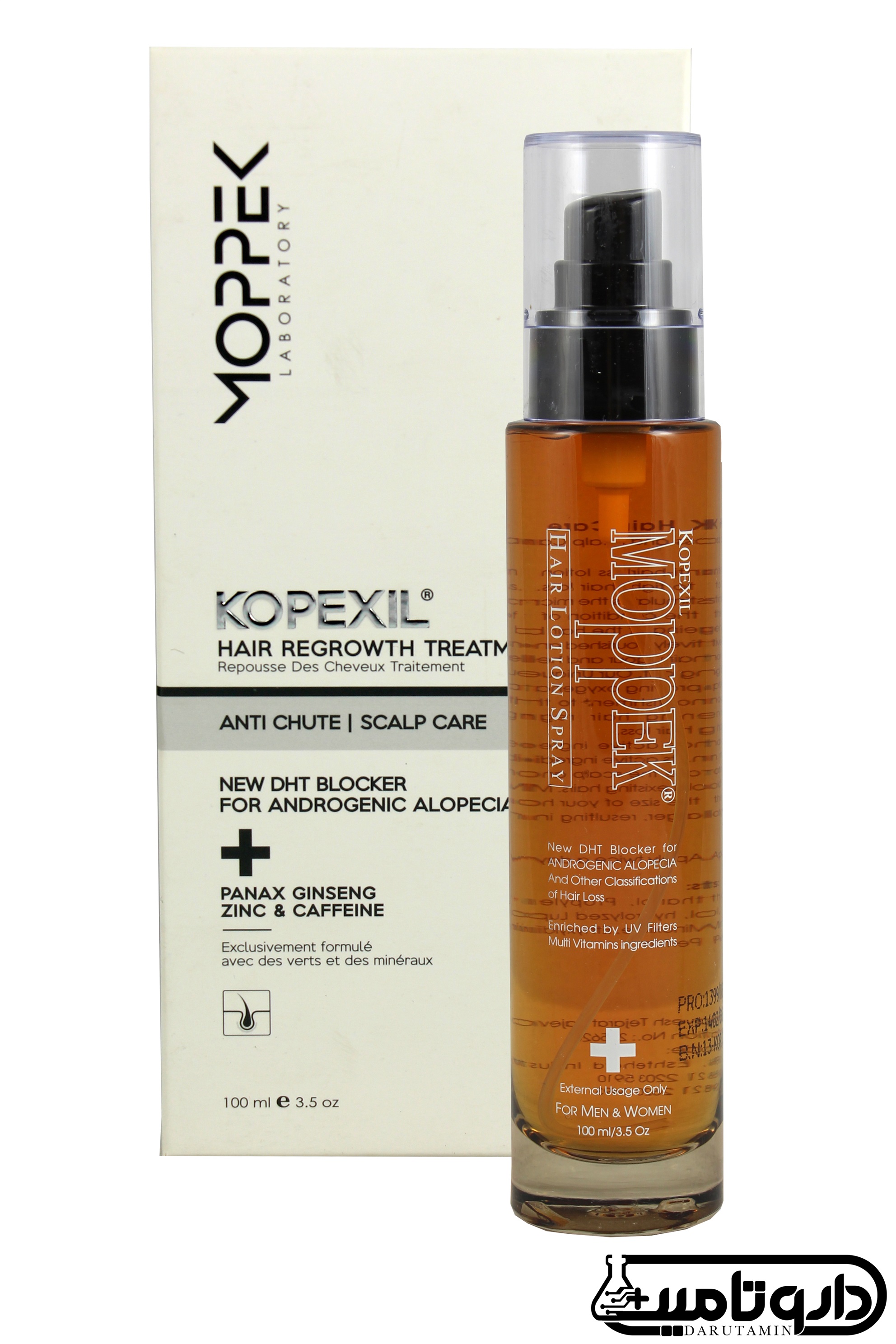 خرید موپک لوسیون کوپکسیل (تقویت کننده ریشه مو و محرک رویش مجدد) 100 ...