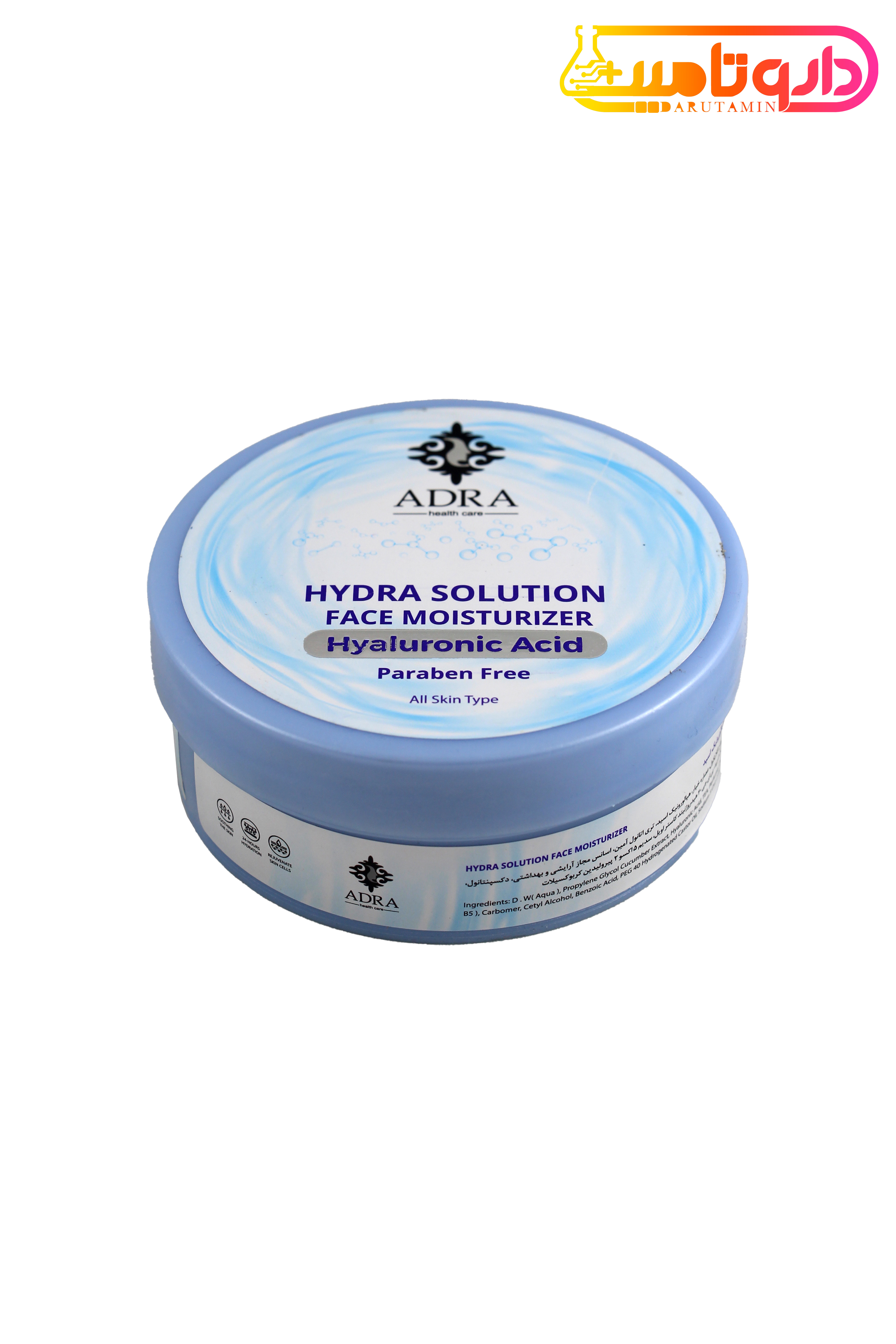 خرید آدرا کرم آبرسان حاوی هیالورونیک اسید 200 میلی لیتر در داروخانه ...