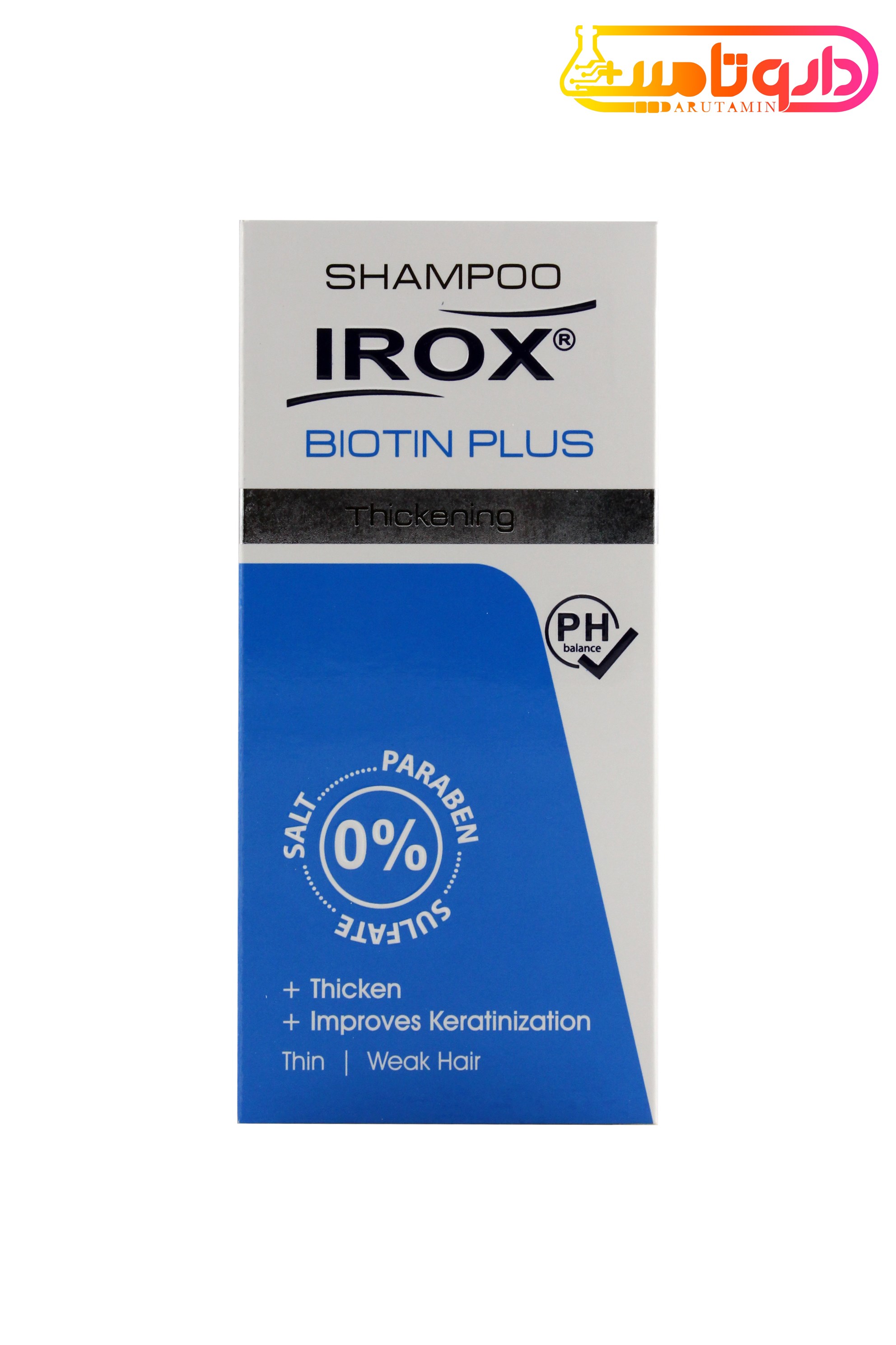 خرید ایروکس شامپو بیوتین پلاس در داروخانه داروتامین