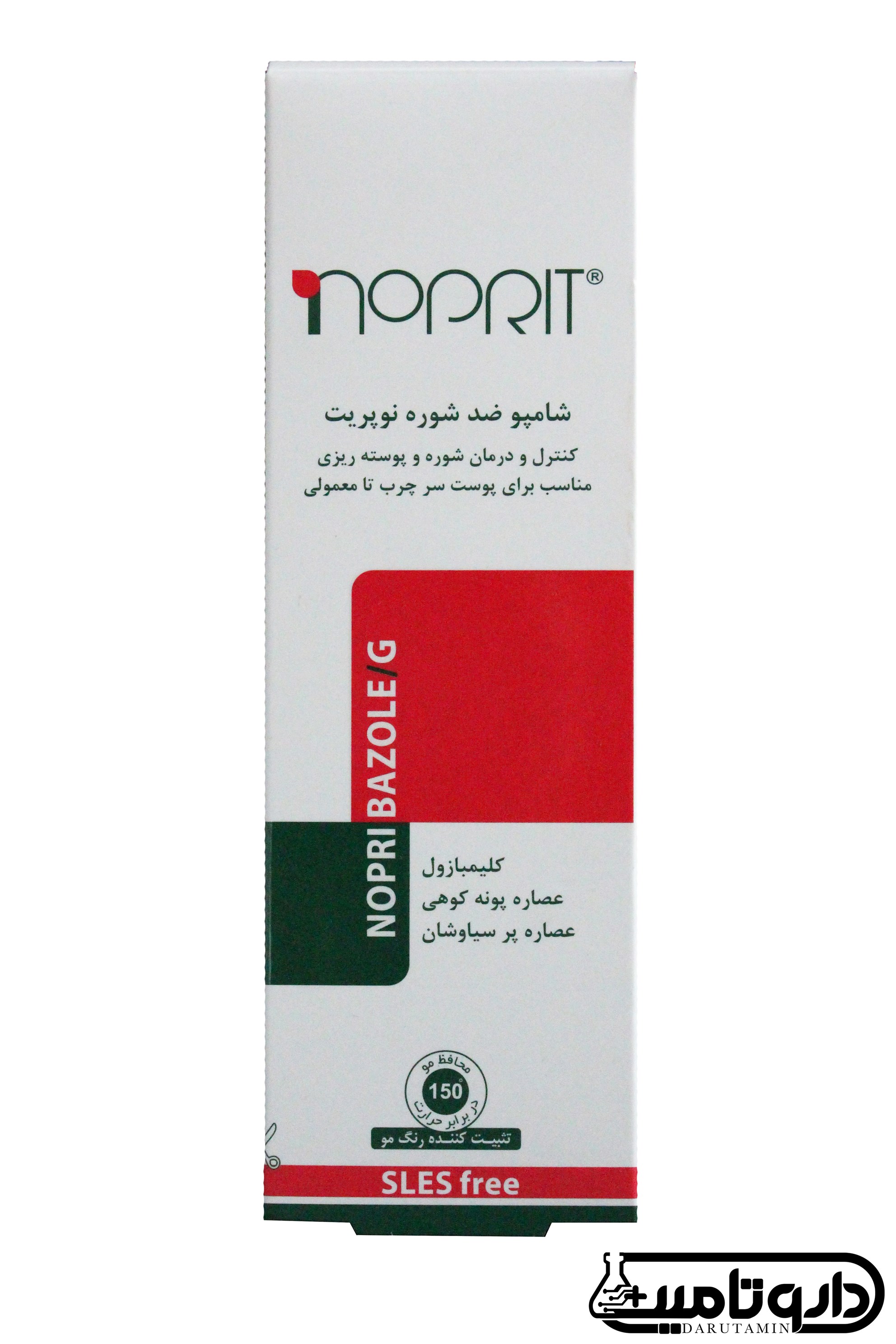 خرید نوپریت شامپو ضد شوره قوی نوپری بازول جی در داروخانه داروتامین