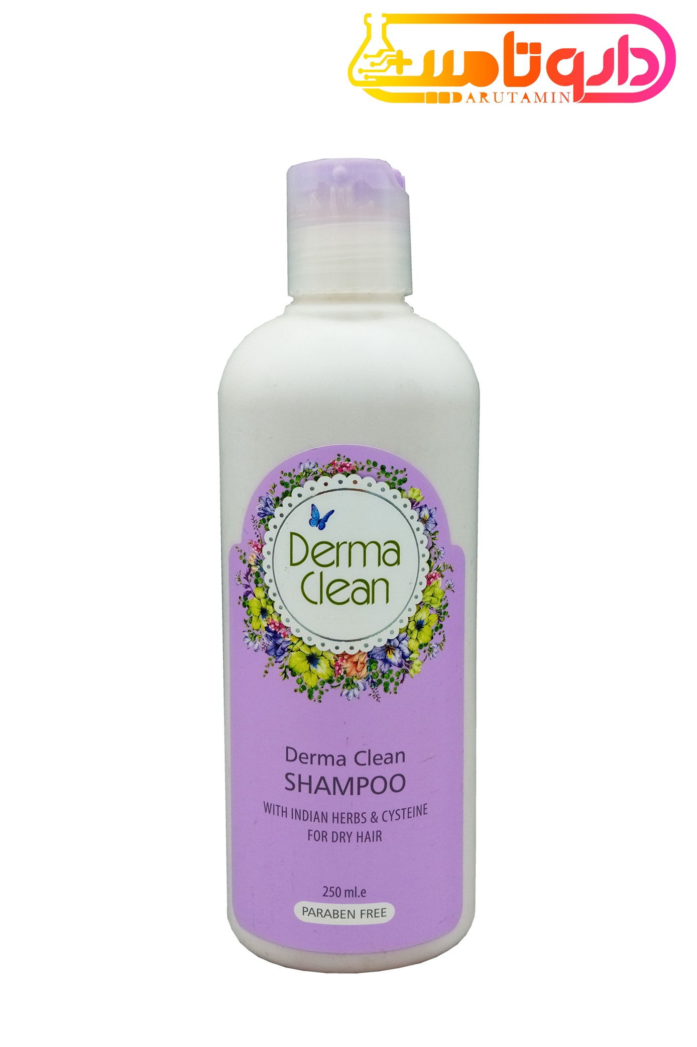 خرید درما کلین شامپو مخصوص موهای خشک در داروخانه داروتامین