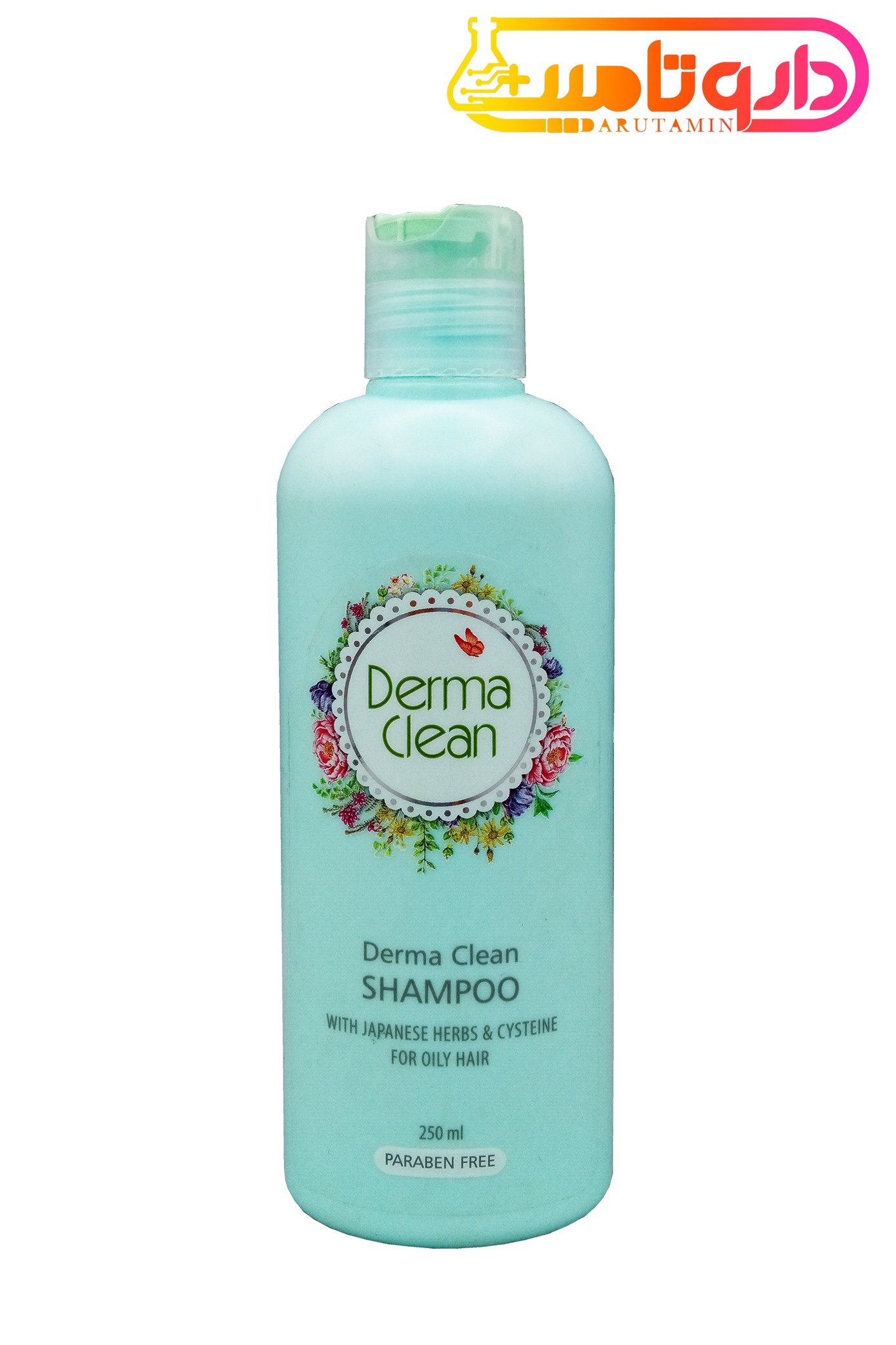 خرید درما کلین شامپو مخصوص موهای چرب در داروخانه داروتامین
