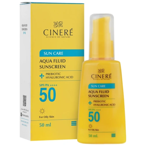 خرید سینره فلوئید ضد آفتاب SPF50 پوست چرب بی رنگ در داروخانه داروتامین