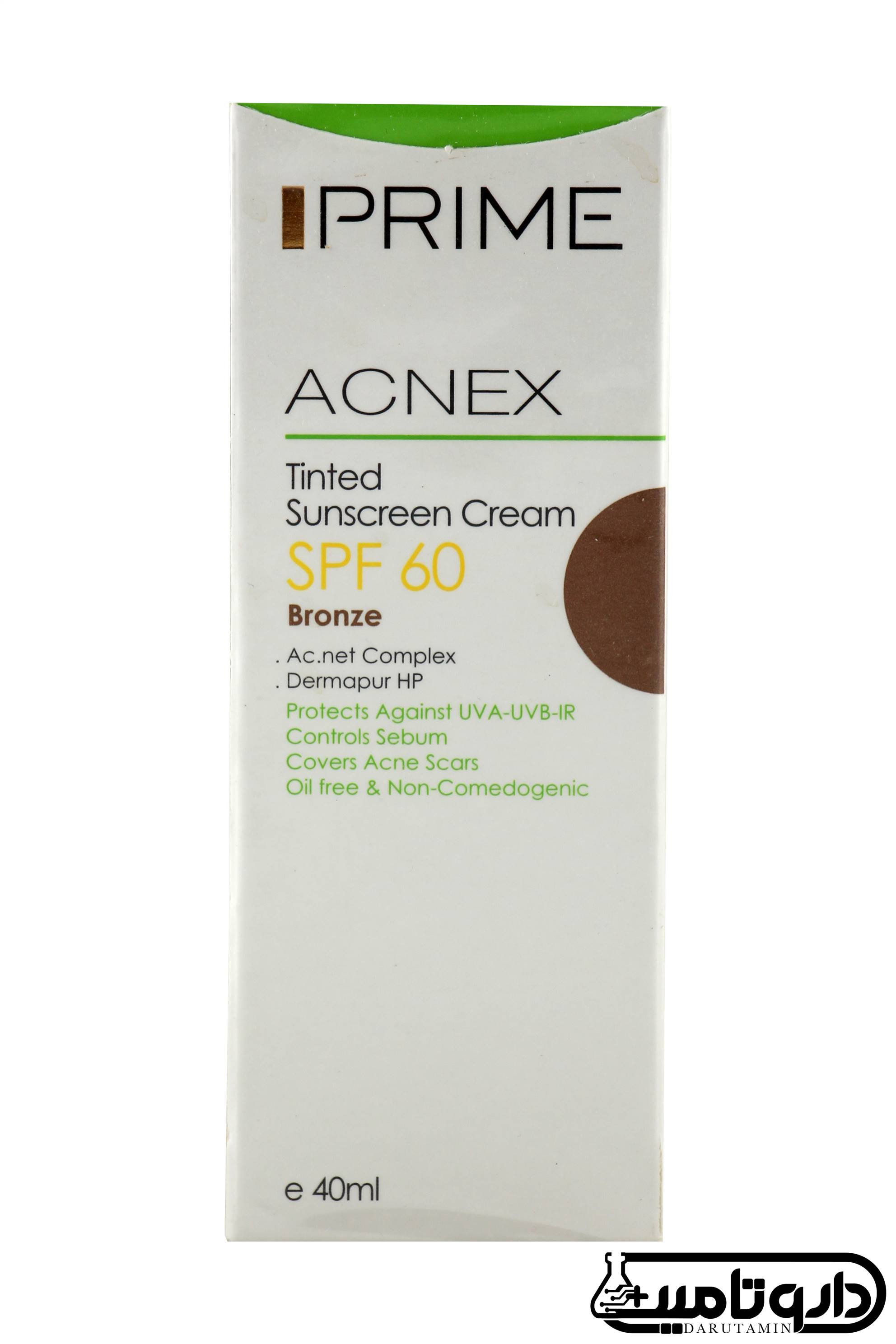 خرید پریم کرم ضد آفتاب رنگی SPF60 مناسب پوست چرب (برنز) در داروخانه ...