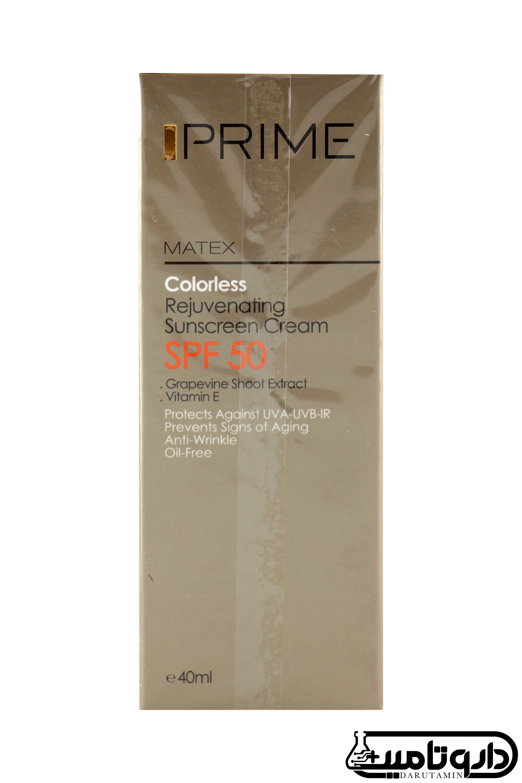 خرید پریم کرم ضد آفتاب جوان کننده SPF50 مناسب انواع پوست بی رنگ در ...